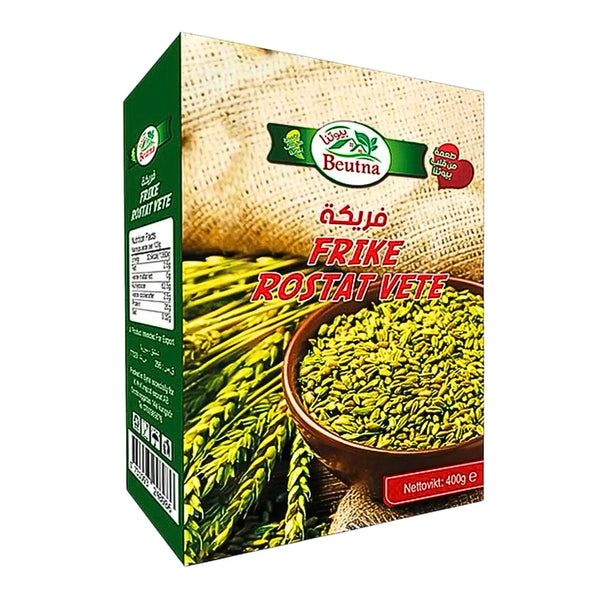 Köp - Beutna Freekeh 400g – Rostad grön vete med rökig smak – Shirdell.se