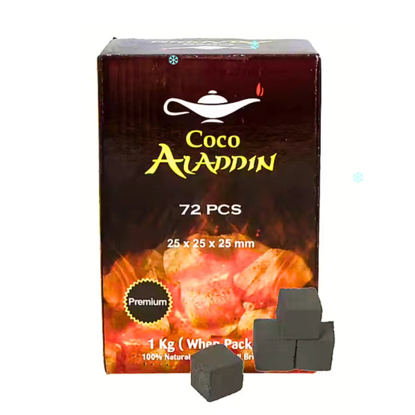 Köp - Coco Aladdin, kol i kubik 1kg – Shirdell.se