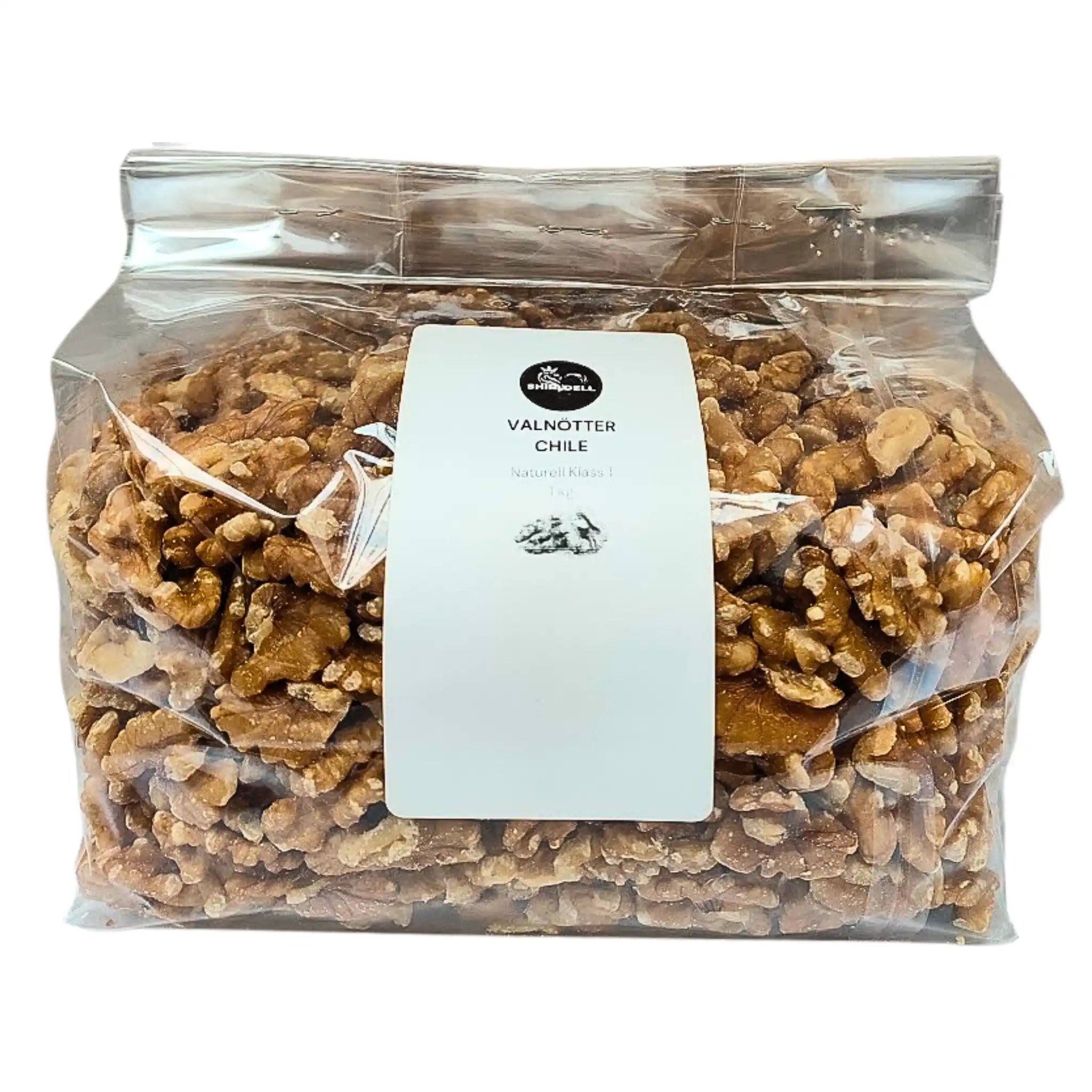 Valnötskärnor Growex klass 1 Chile, 1 kg – Shirdell.se