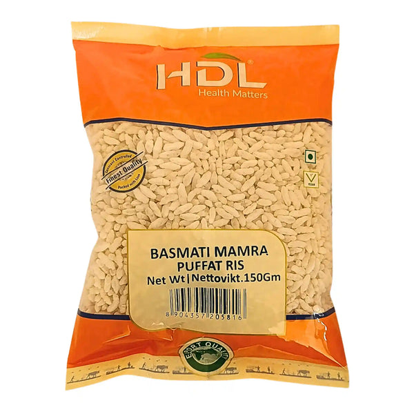 Köp - HDL Basmati Mamra - Ett Krispigt Puffat Ris Snacks! – Shirdell.se