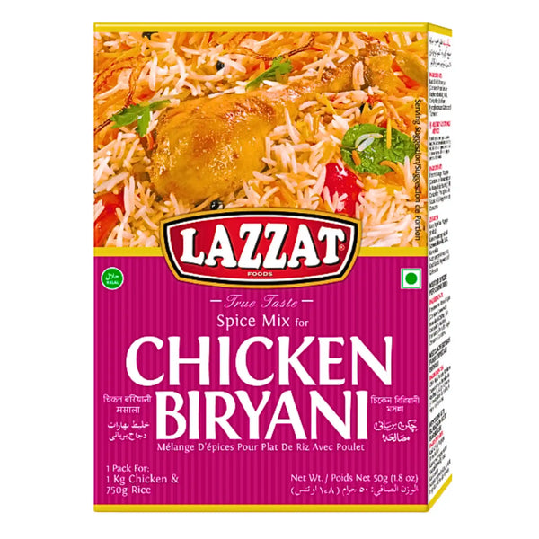 Köp - Lazzat Chicken Biryani Masala - En härlig blandning av kryddor ...