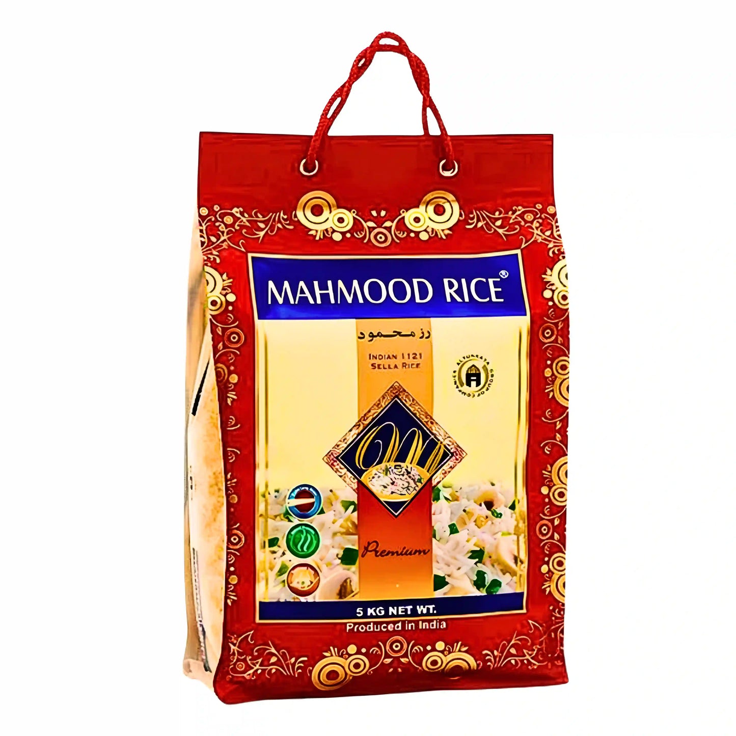 Mahmood Basmati Ris Sella 5kg – Shirdell.se