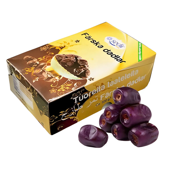Iranska Färska Dadlar Sedir 500g – Shirdell.se